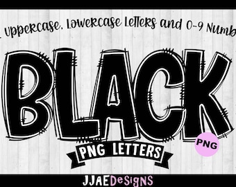 Blue PNG Letters, Doodle Blue Alphabet, PNG Doodle Letters Set PNG ...
