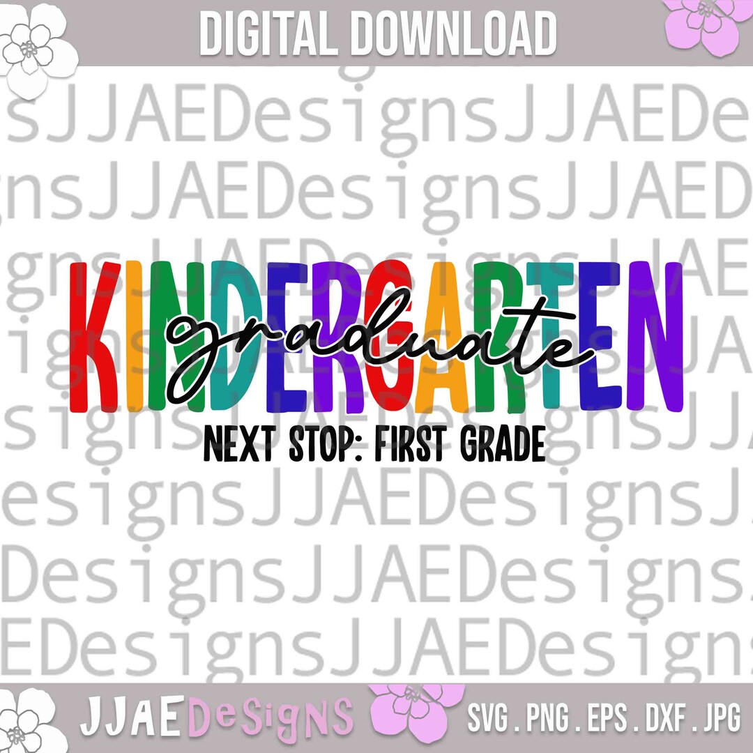 Kindergarten Graduate SVG, Class of 2035 Graduate SVG, 2023 Graduation ...