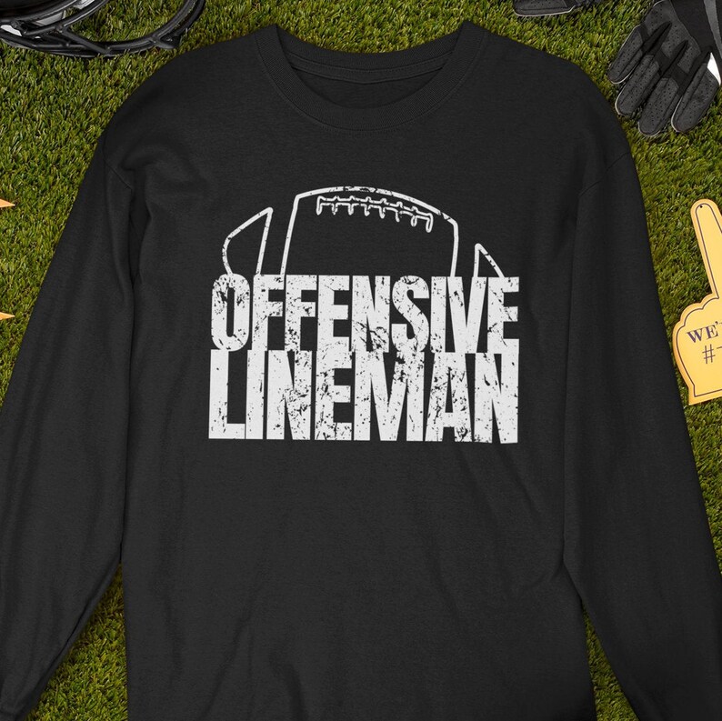 Offensive Lineman Svg Football Svg Football Shirt Svg | Etsy