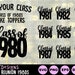 Class Reunion Svg, Class Reunion Shirt Svg Class of 1990 1991 1992 1993 ...