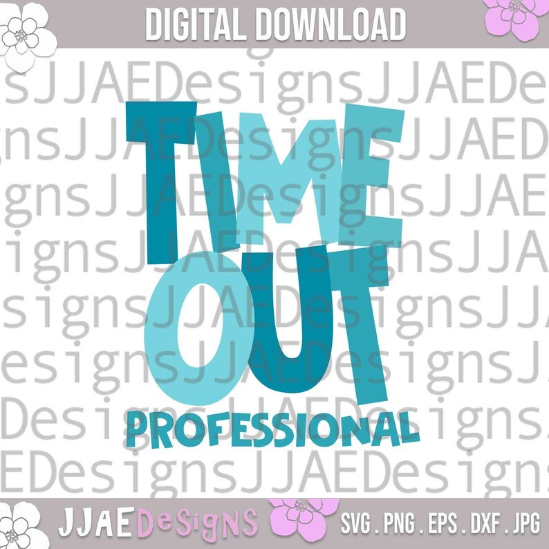 Funny Toddler Svg Time Out Professional SVG Funny Kids | Etsy