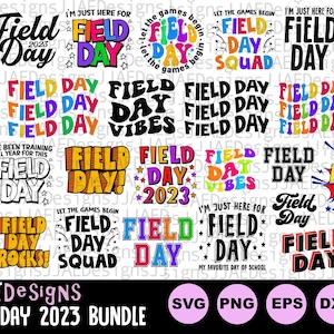 Field Day SVG, Field Day SVG Bundle, Field Day Shirt Svg, Last Day of ...