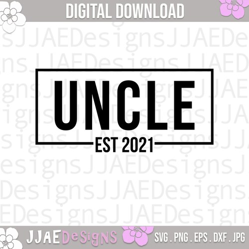 Uncle Svg Uncle Shirt Svg Svg Files for Cricut Uncle Gift - Etsy