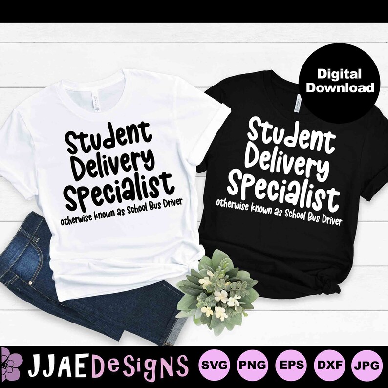 Bus Driver SVG Bus Driver Shirt Svg Student Delivery - Etsy