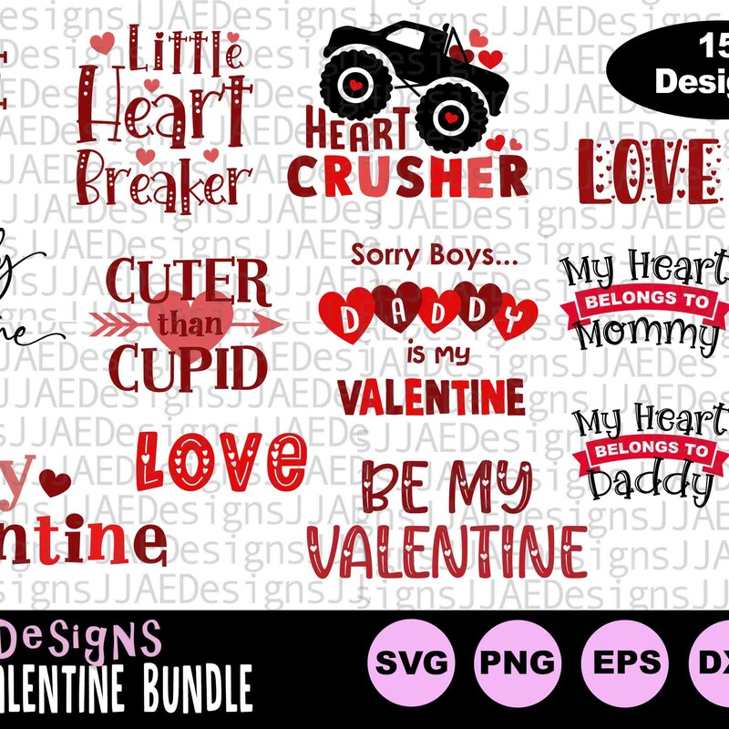 Kids Valentine Svg - Etsy