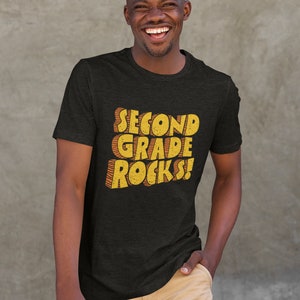 2nd Grade Rocks Svg | Grade School Svg | Back to School Svg | 2nd Grade ...