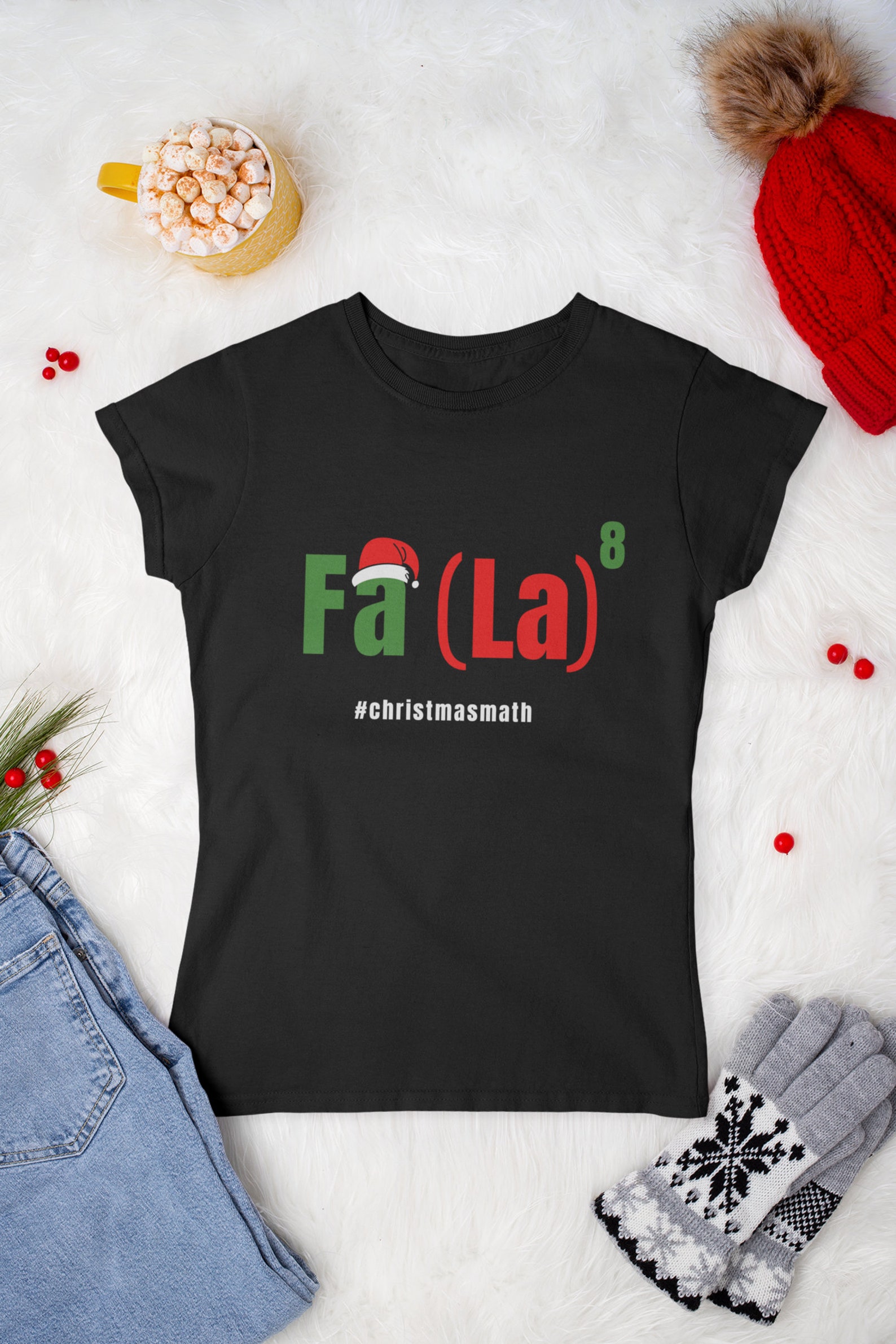 Fa la 8 Svg Christmas Svg Winter Svg Christmas Shirt - Etsy