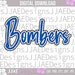 Bombers Svg, School Sports Team Shirt Svg, School Mascot Svg, Bombers ...