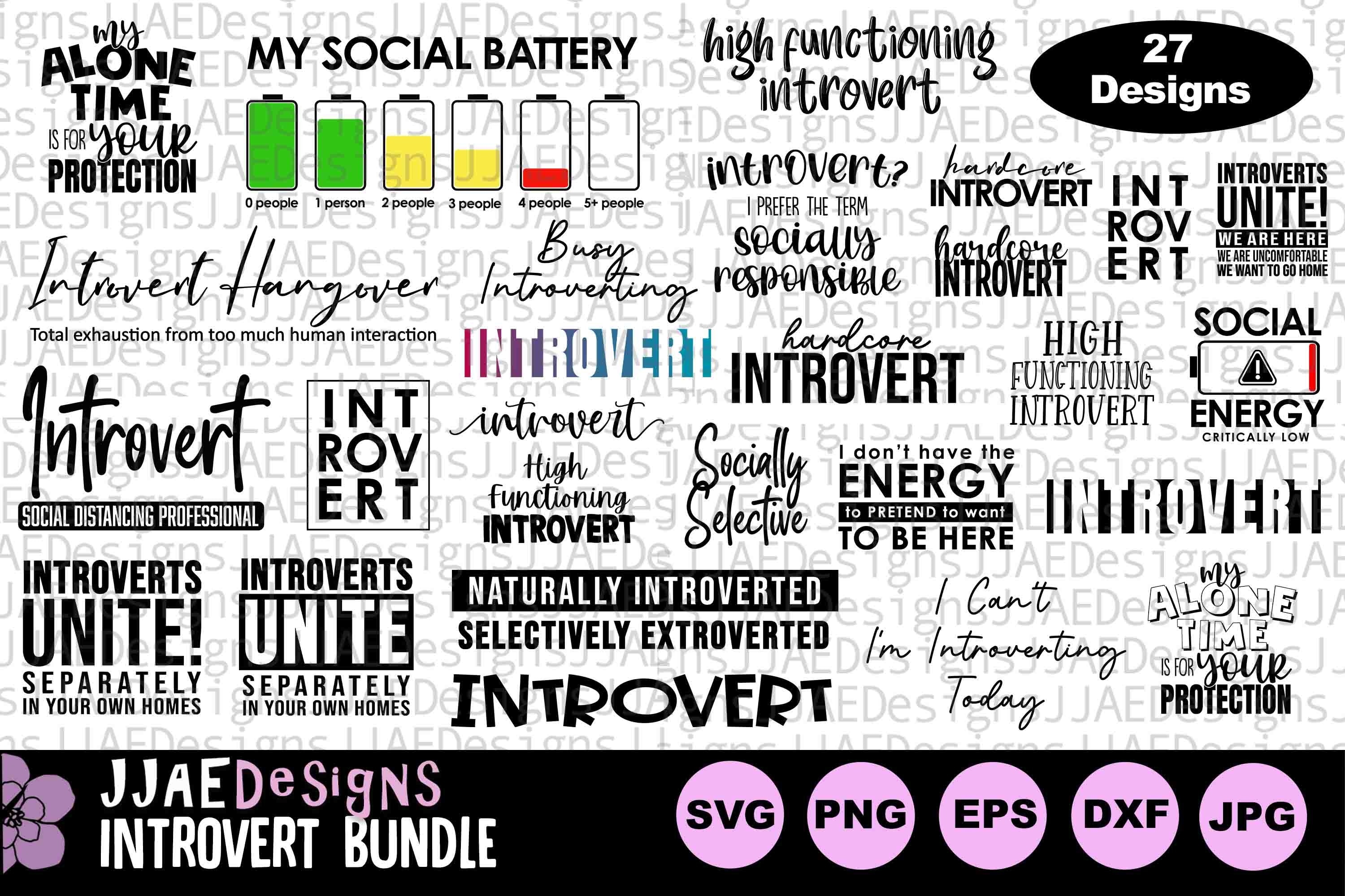 Introvert Svg Bundle Introvert Svg Introvert Shirt Svg | Etsy