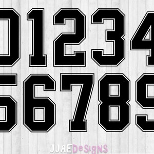 Varsity Font Svg, Block Font Svg, College Font, University Font ...