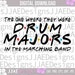Marching Band Svg Drum Majors Svg Marching Band Shirt Svg - Etsy