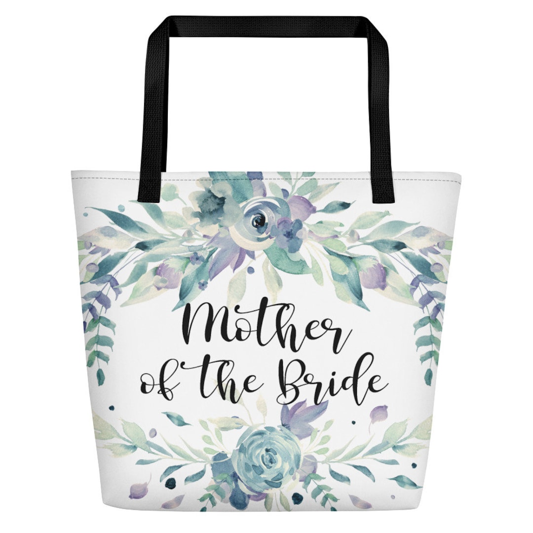 Mother of the Bride Tote Bag Bridal Party Tote Bag Wedding Tote Bag ...
