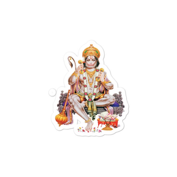 Lord Hanuman Stickers | Etsy
