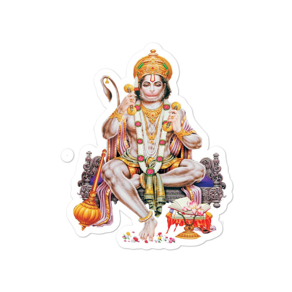 Lord Hanuman Stickers - Etsy