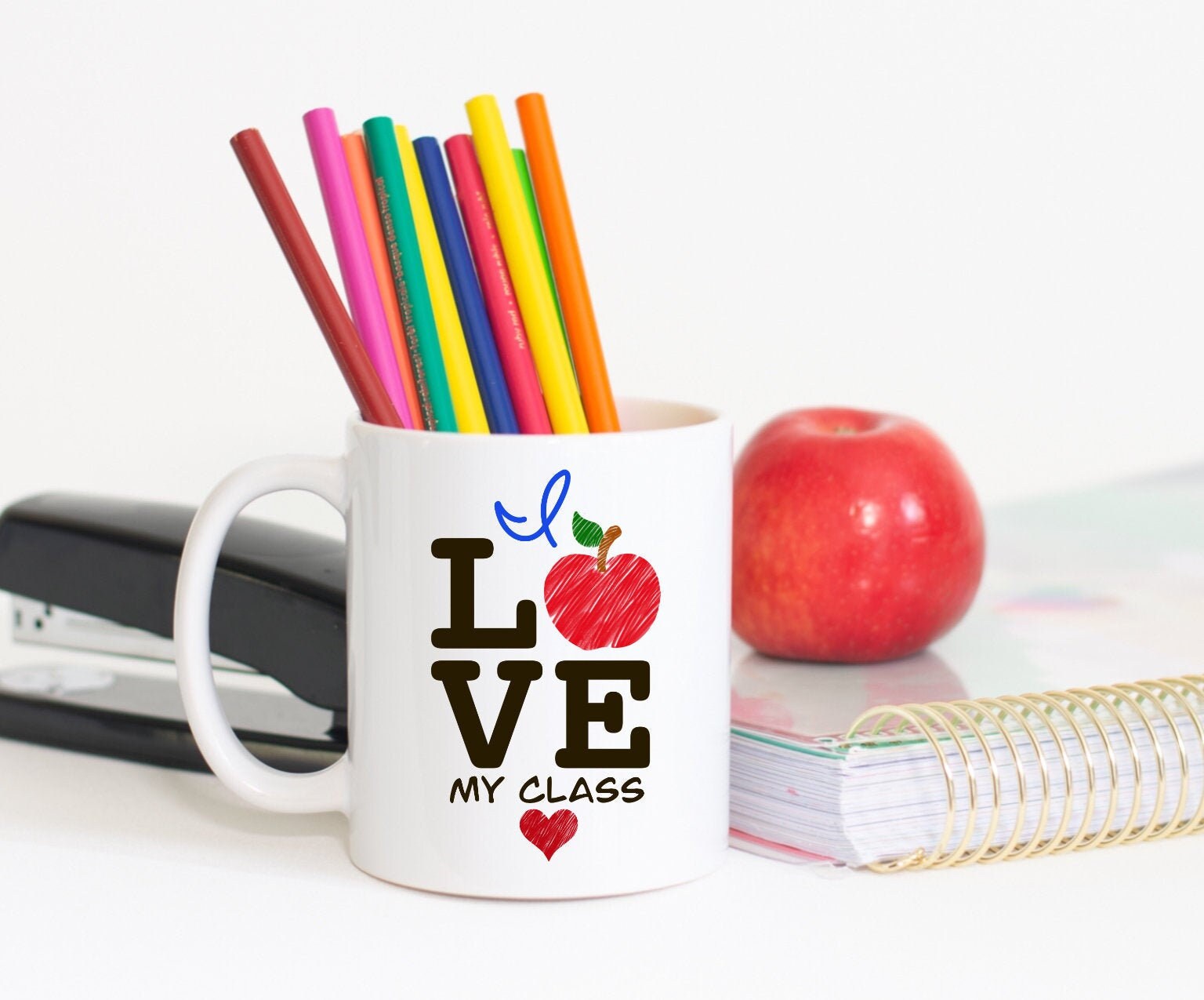 I Love My Class (Apple) Digital Download - Etsy.de