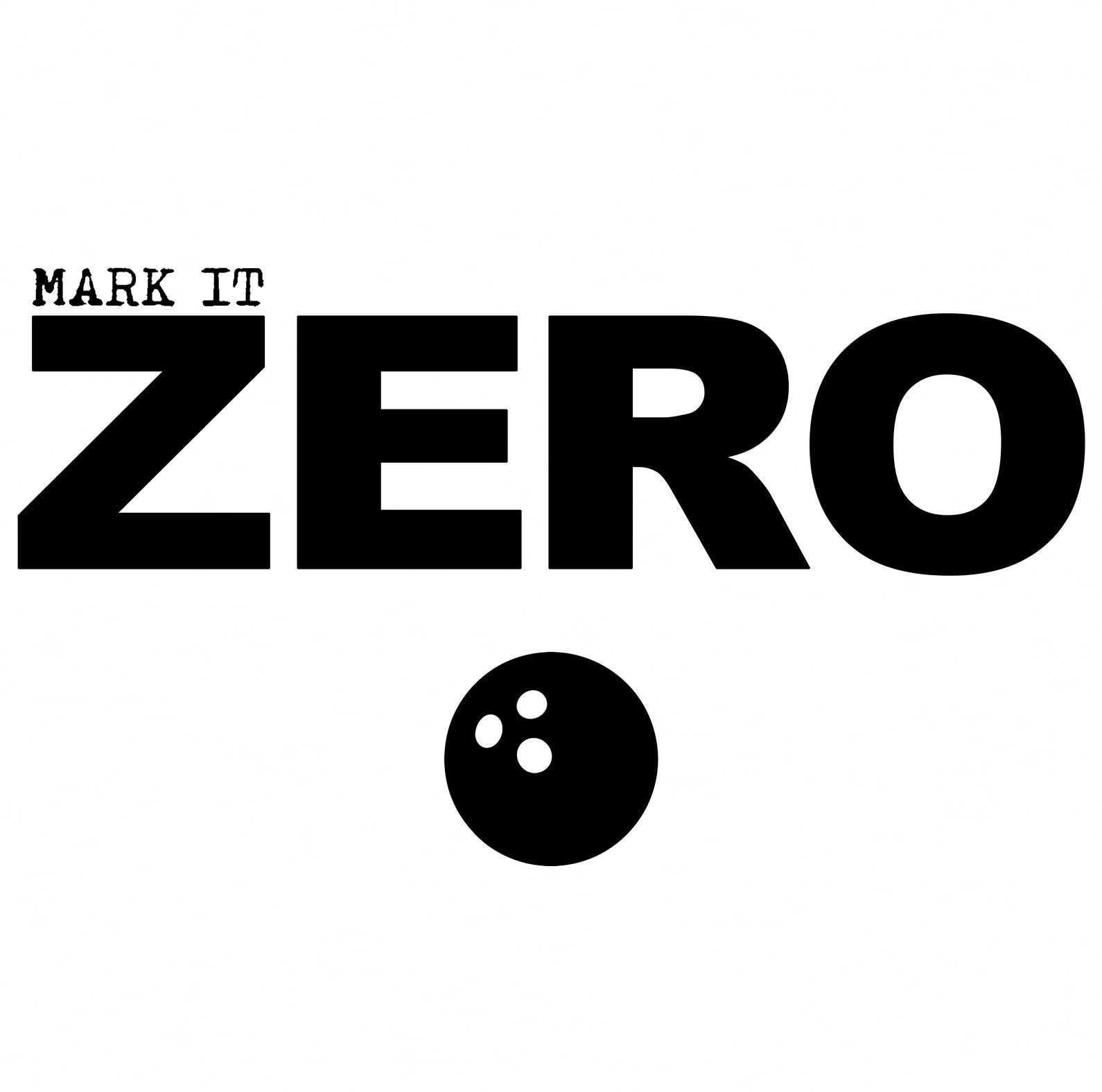 Mark It Zero by BigBadTees Free USA Shipping Funny Big | Etsy