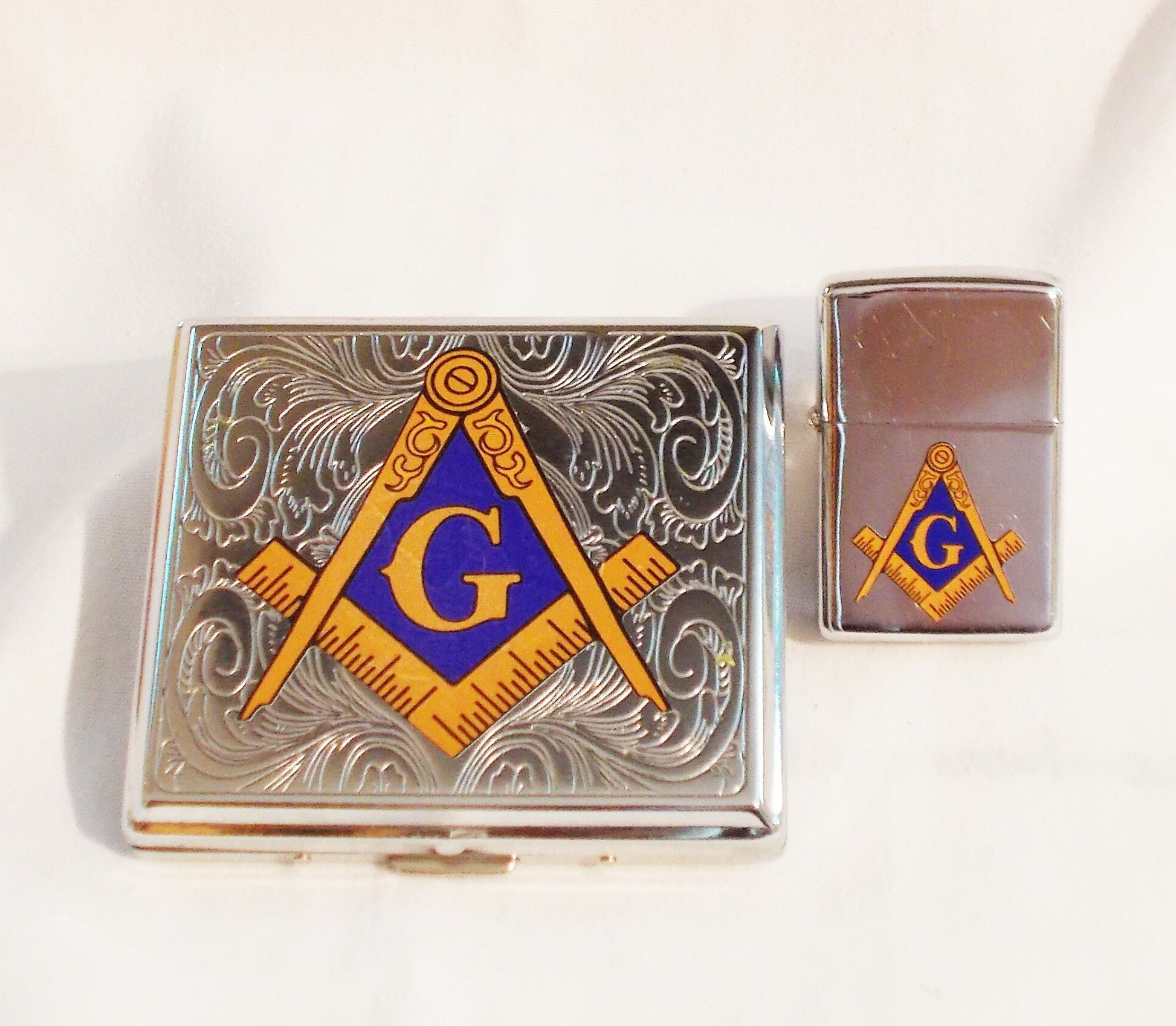 Vintage Free Masons Themed Zippo Lighter Dated 1967 - glwec.in