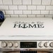 Personalized Laser Engraved Nautical Stove Cover, Gas Range, Electric ...