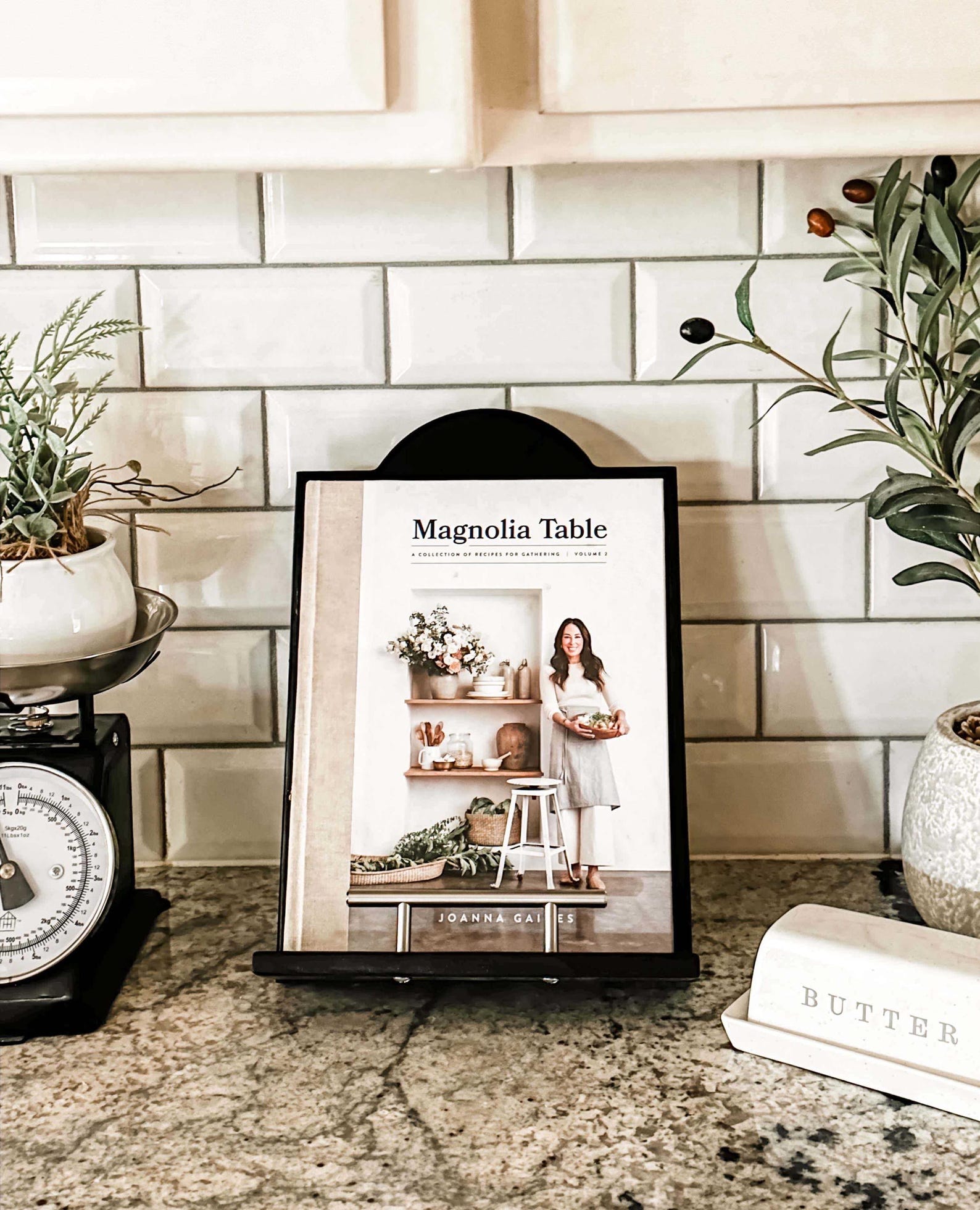 Black Cookbook Stand, Wood Cookbook Holder, Recipe Stand, Recipe Card ...