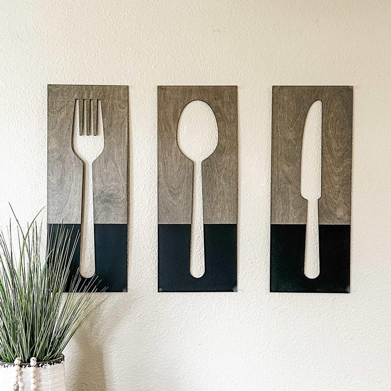 Fork Art - Etsy