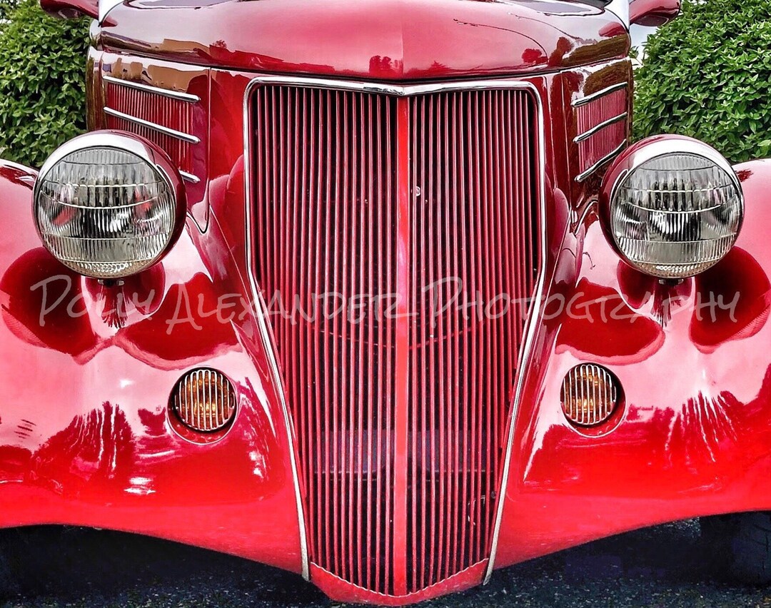 Classic Car Grill 8x10 Color Print - Etsy