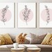 Mid Century Modern Art Print Set of 6, Abstract Shapes Gallery Wall Set ...