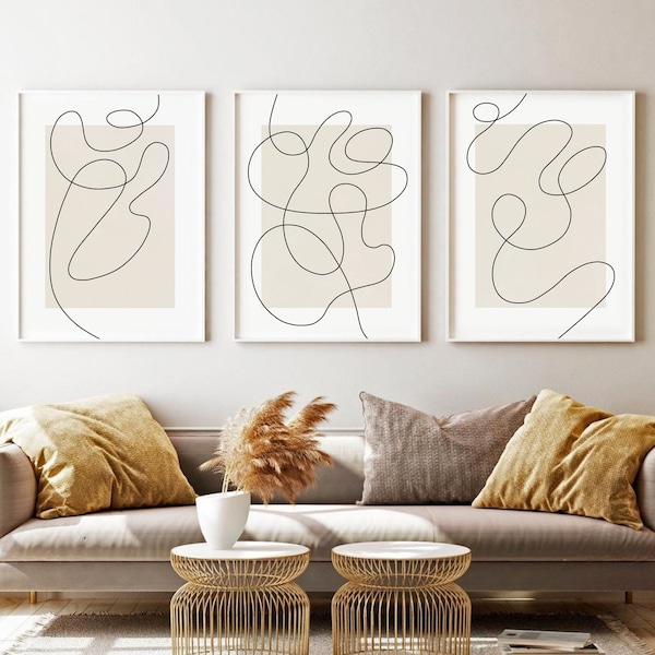 Minimal Abstract Art - Etsy UK