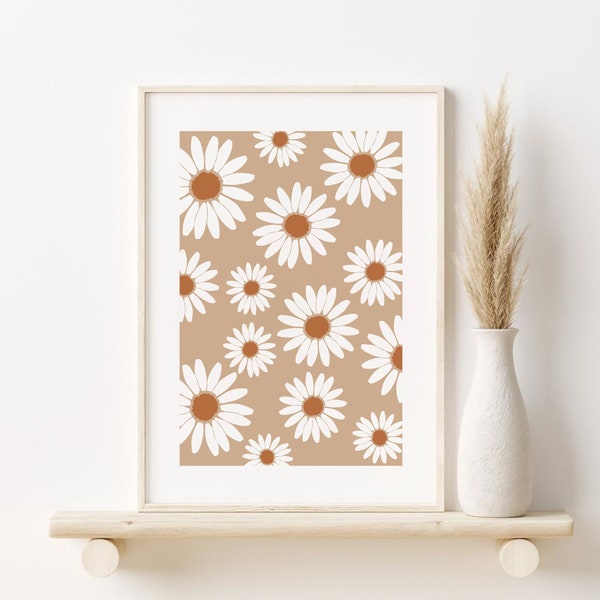Daisy Print - Etsy