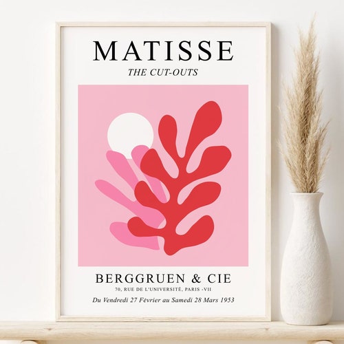 Pastel Pink Henri Matisse Print Abstract Printable Wall Art - Etsy