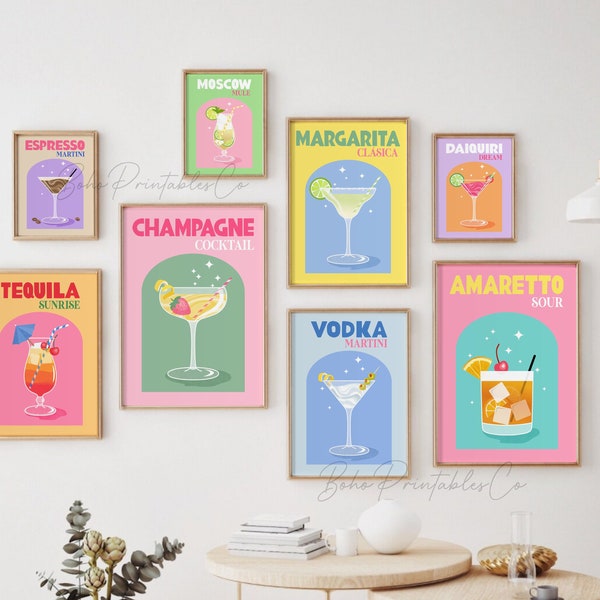 Cocktail Poster - Etsy