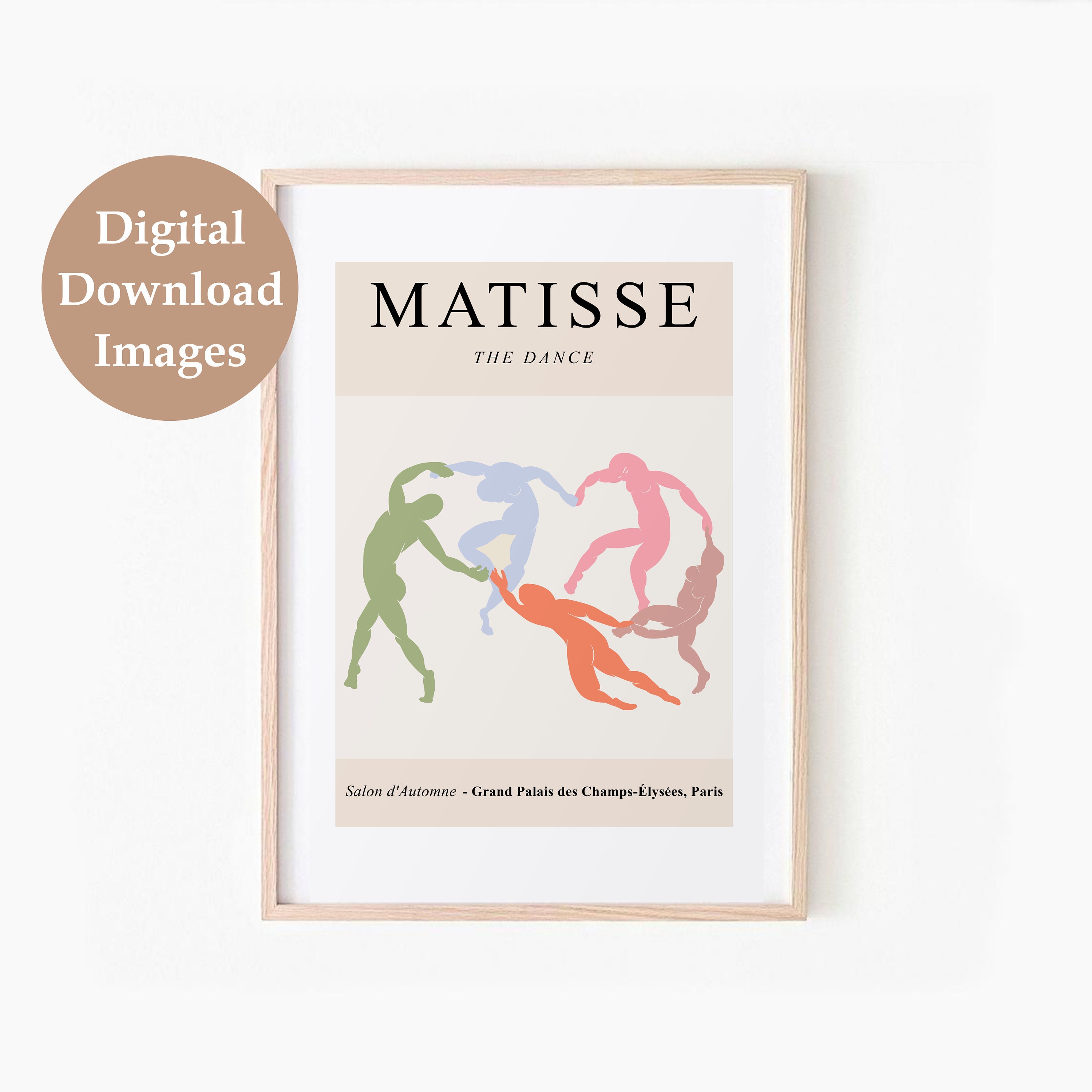 Matisse Print Set of 6 Abstract Printable Wall Art Matisse | Etsy