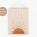 Sunburst Print Boho Sun Printable Wall Art Abstract Sun Rays - Etsy