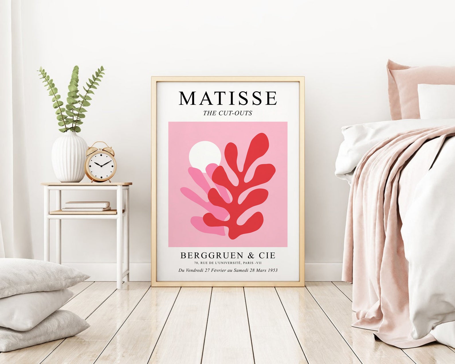 Pink and Red Matisse Cut Out Print DIGITAL DOWNLOAD Henri - Etsy