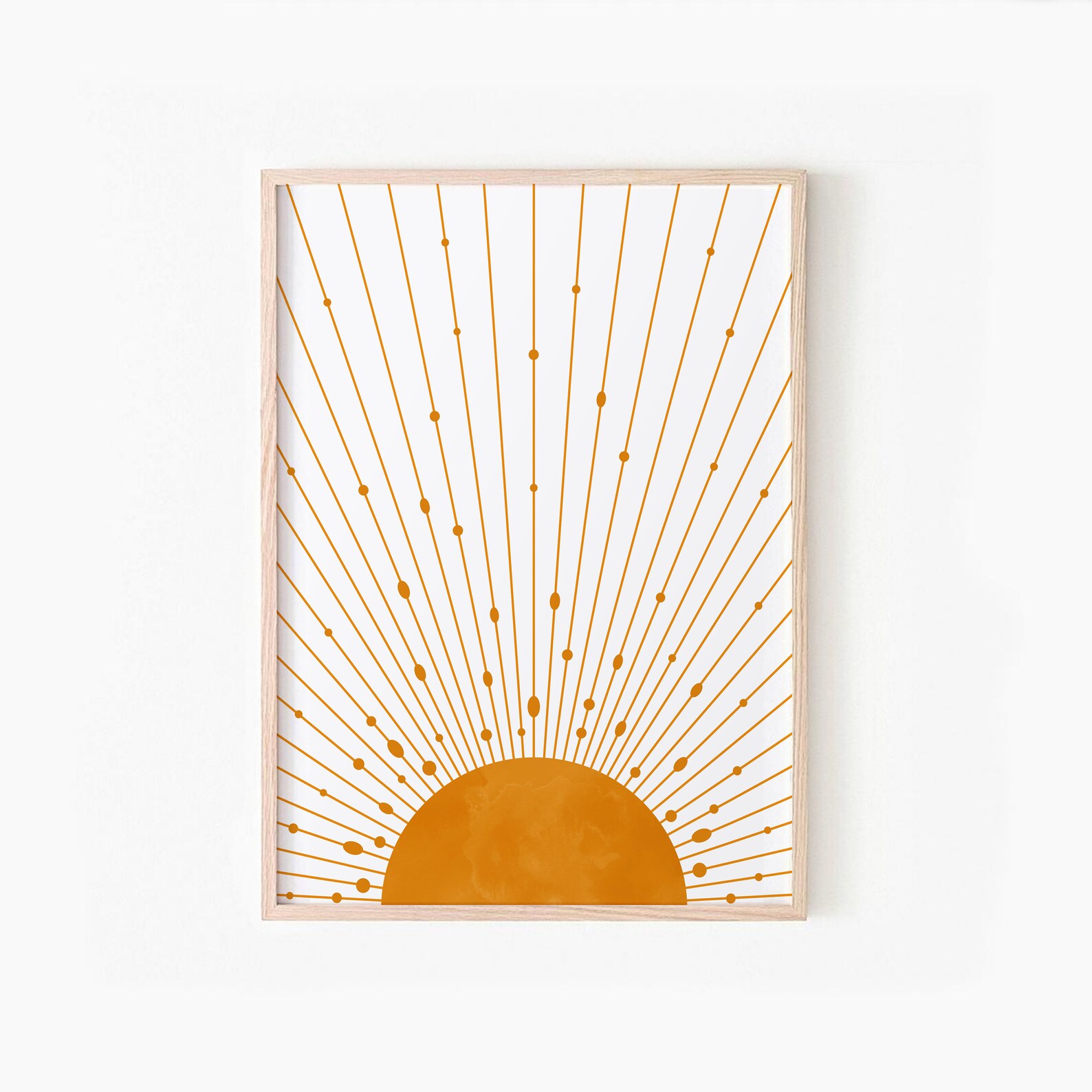 Celestial Prints Set of 3 Sun Moon Stars Printable Wall Art - Etsy UK