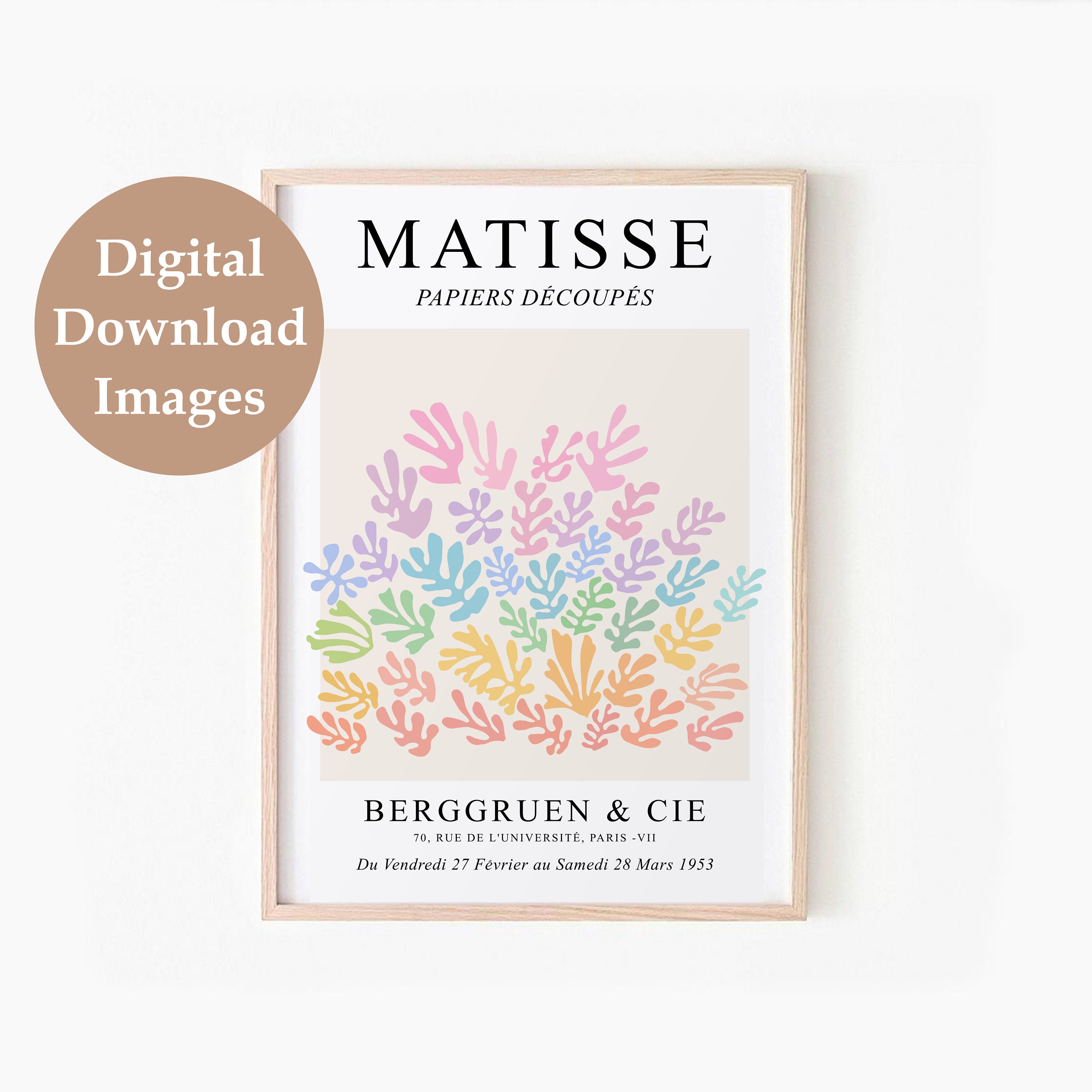 Pastel Matisse Print DIGITAL DOWNLOAD. Henri Matisse - Etsy