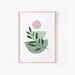 Sage Green Blush Pink Print Set of 6, Botanical Gallery Wall Set ...