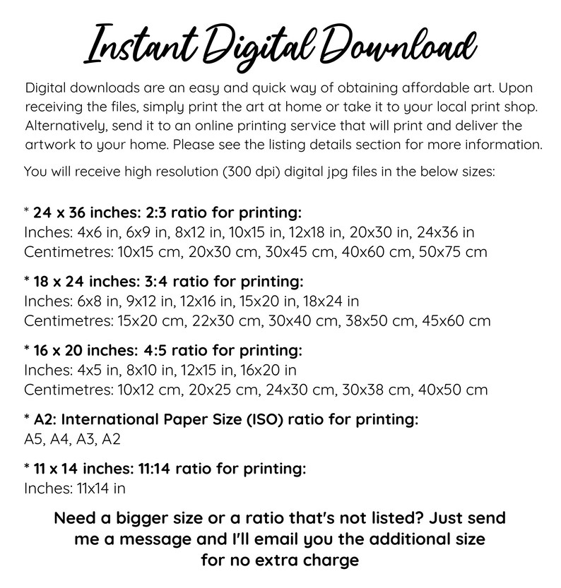 Pick Any 6 DIGITAL Prints Custom Gallery Wall Set Pick Your - Etsy