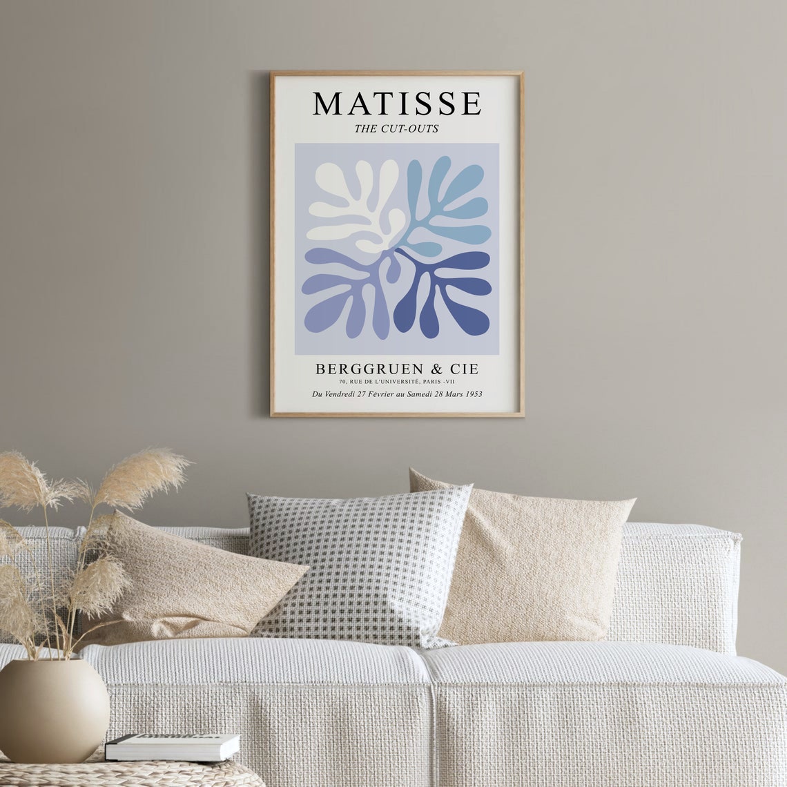 Blue Matisse Cut Out Print PRINTABLE Wall Art Henri Matisse - Etsy