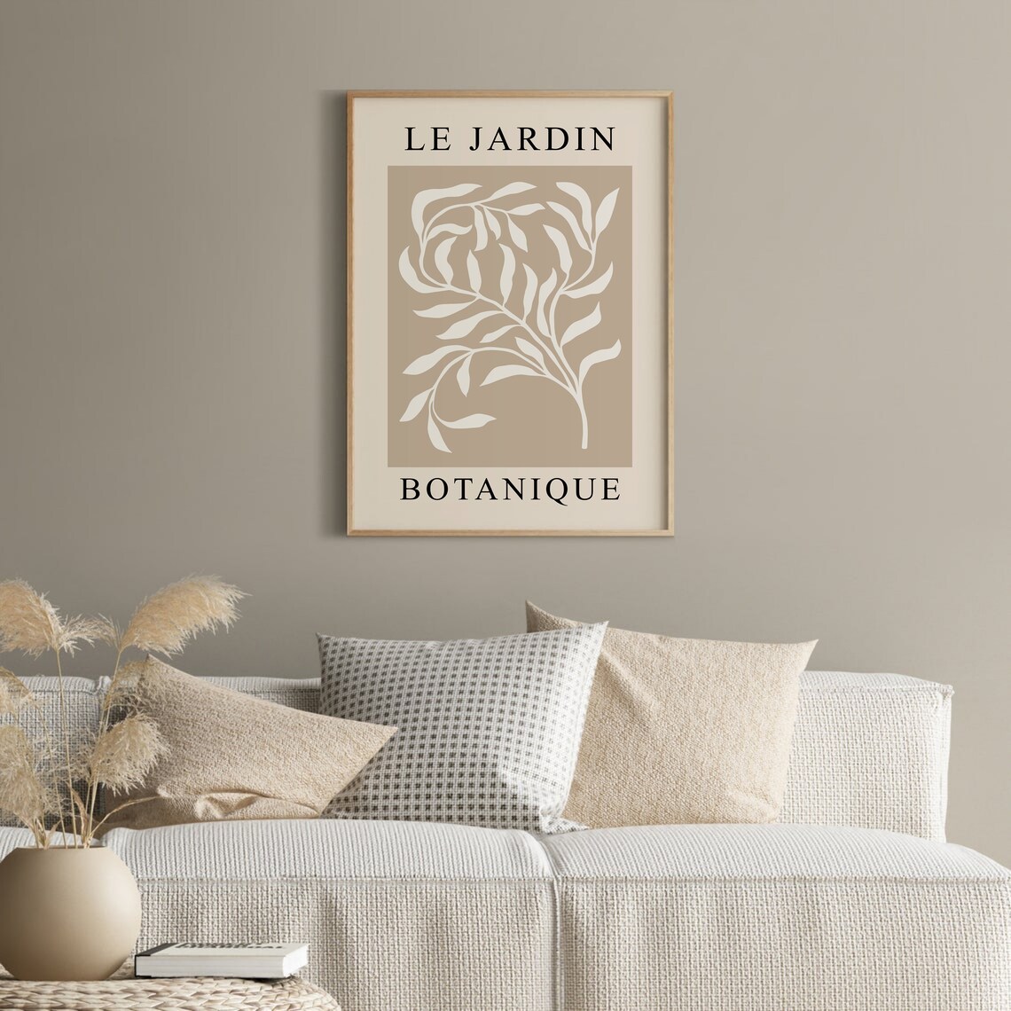 Neutral Botanical Print French Wall Art DIGITAL DOWNLOAD - Etsy