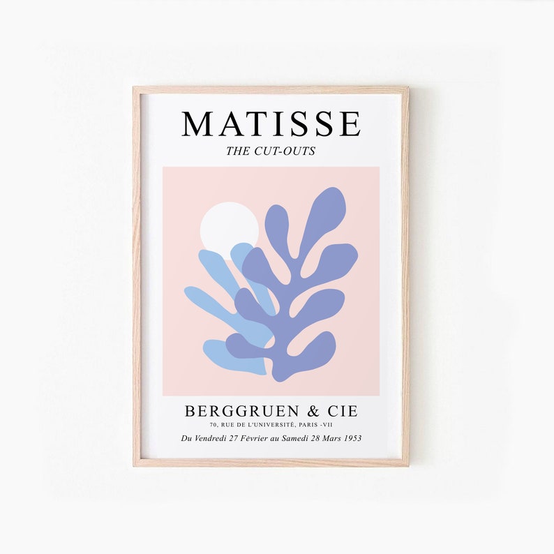 Matisse Print Set of 6 DIGITAL DOWNLOAD Matisse Exhibition - Etsy