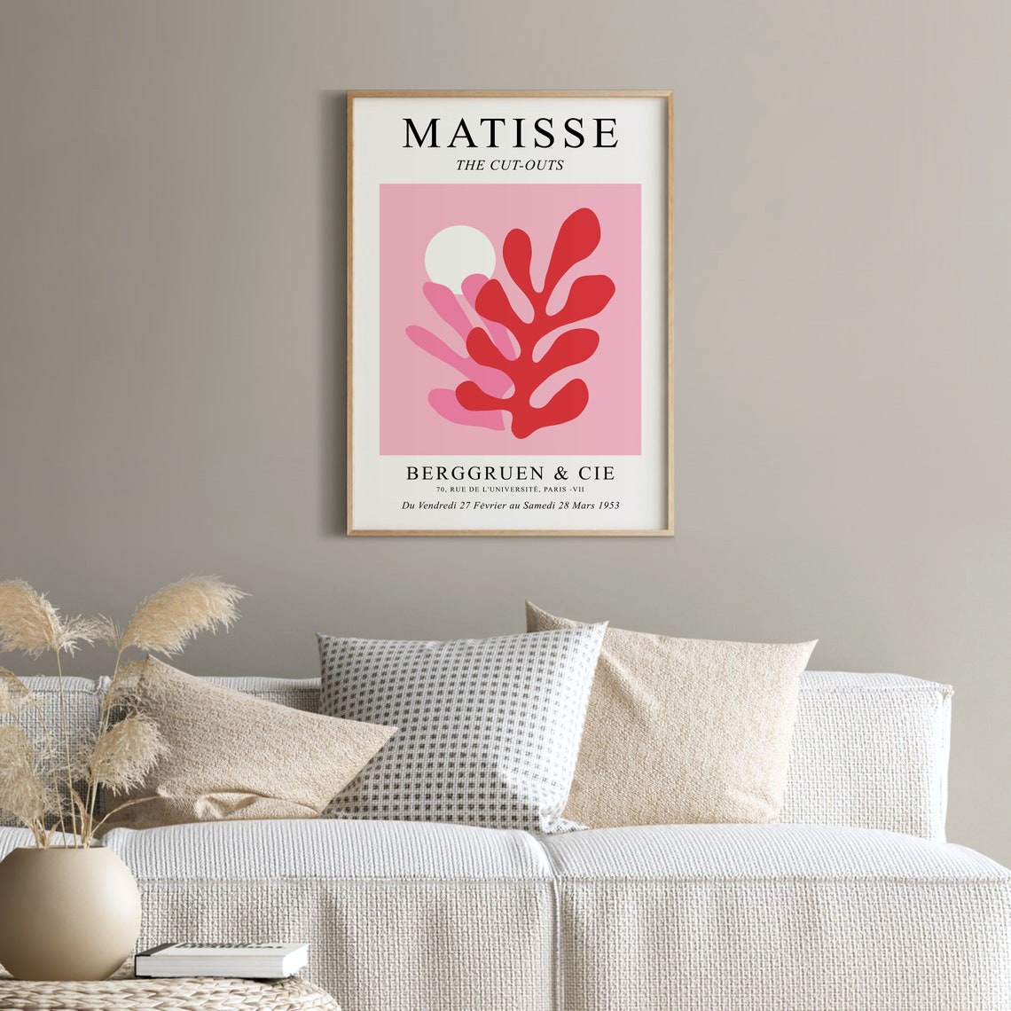 Pink and Red Matisse Cut Out Print DIGITAL DOWNLOAD Henri - Etsy