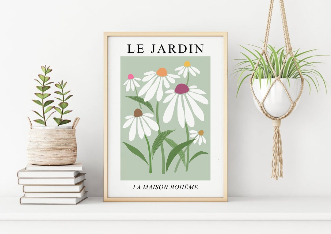 Flower Market Print, Floral Exhibition Poster, DIGITAL DOWNLOAD ...
