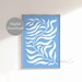 Blue Preppy Print Set of 9, Sky Blue Gallery Wall Set, DIGITAL DOWNLOAD ...