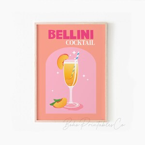 Cocktail Print Set of 9, Colorful Cocktail Bundle, DIGITAL DOWNLOAD ...