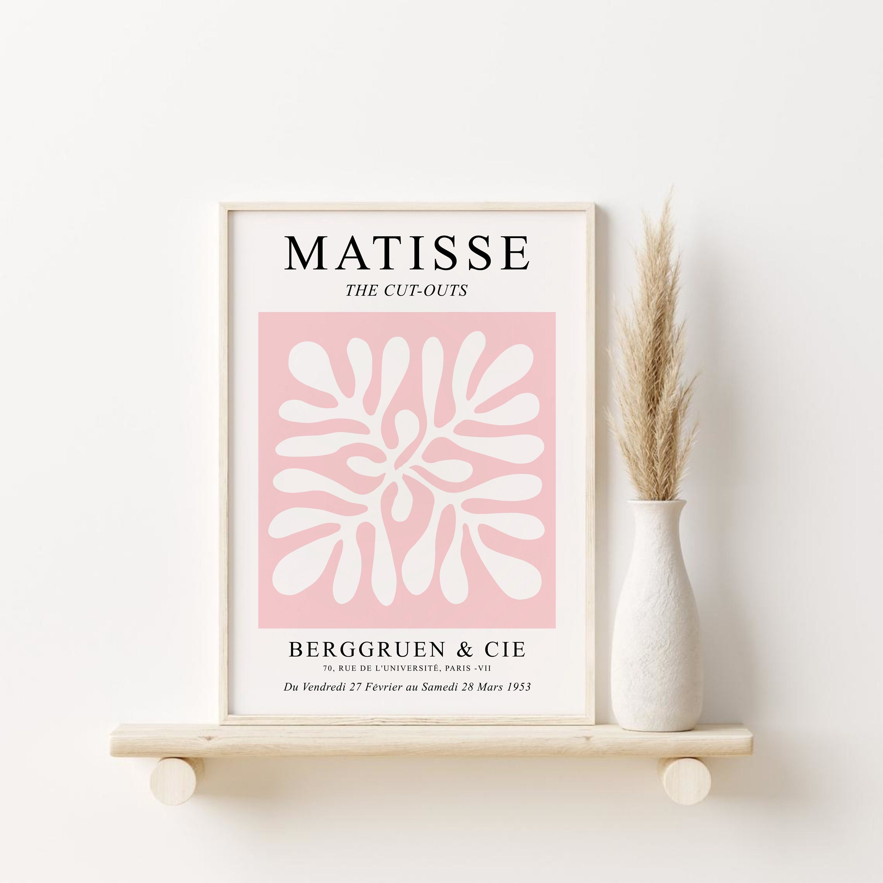 Blush Pink Matisse Print PRINTABLE Wall Art Henri Matisse - Etsy