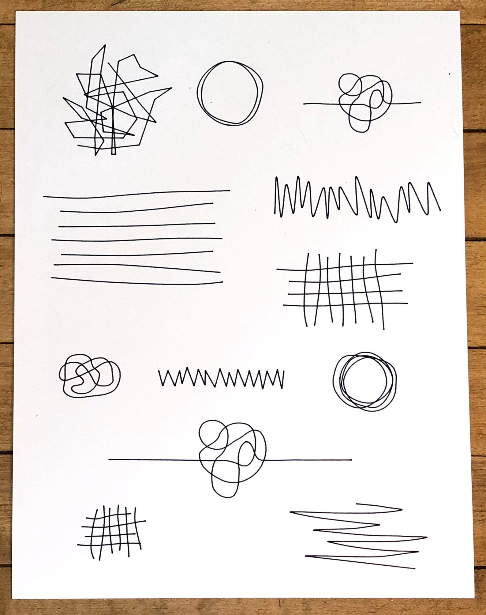 Single Line Scribbles and Doodle a Draw Line Vector Download | Etsy