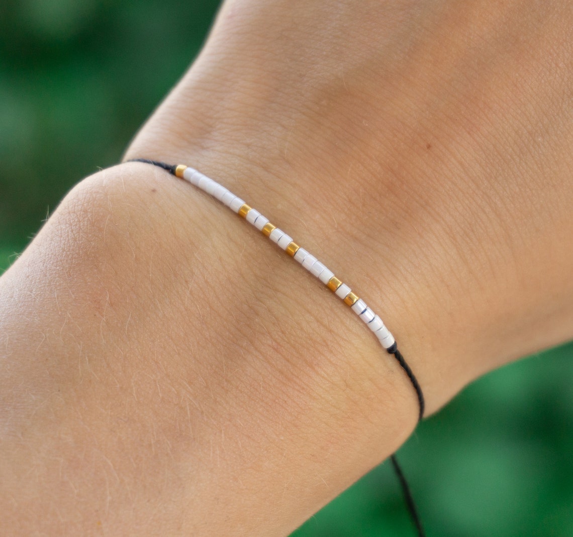 BEST FRIENDS Morse Code Bracelet Set of Two Bracelets Best - Etsy