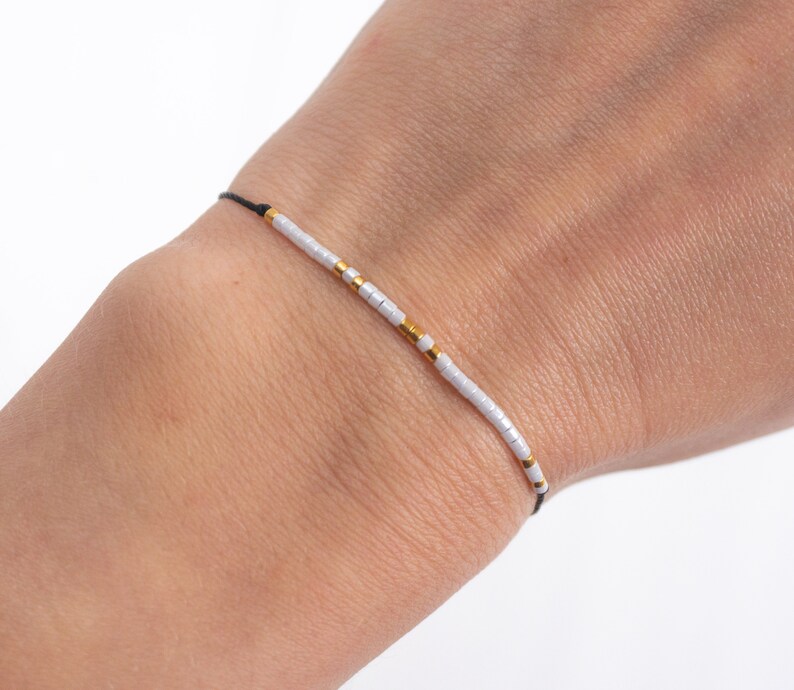 BEST LITTLE SISTER Morse Code Bracelet, Birthday Gift for Sister From ...