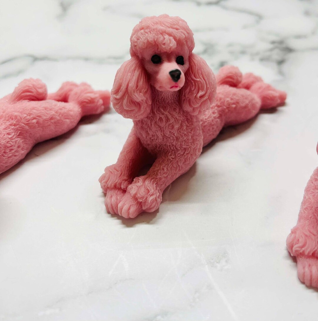 Pink Poodle, Soap, Standard Poodle, LIMITED ITEM, Valentines Gift ...