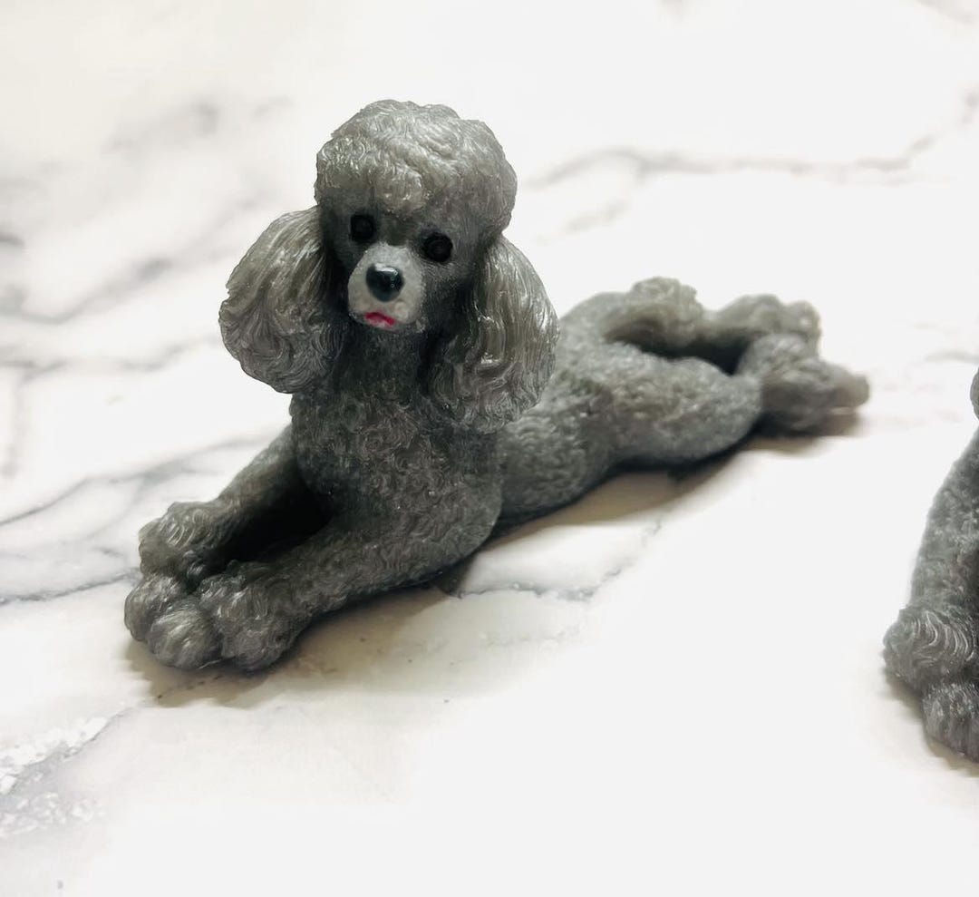 Handcrafted Gray Poodle Soap, Standard Poodle - Etsy